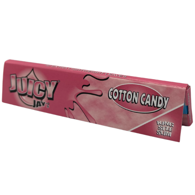 JUICY JAY’S COTTON CANDY KS SLIM 32 leaves - Flowrolls